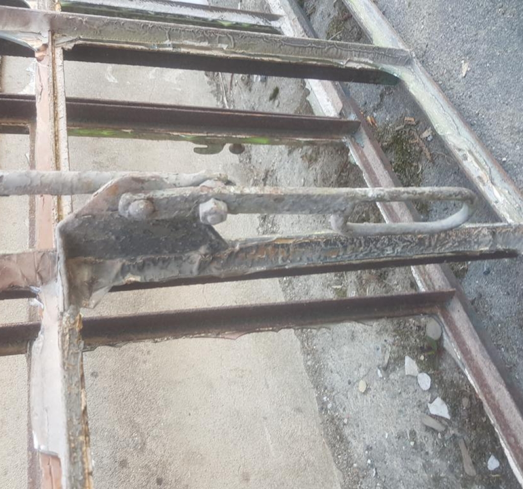 Industriefenster schmiedeeisern, Loftfenster, Fabrikfenster ...