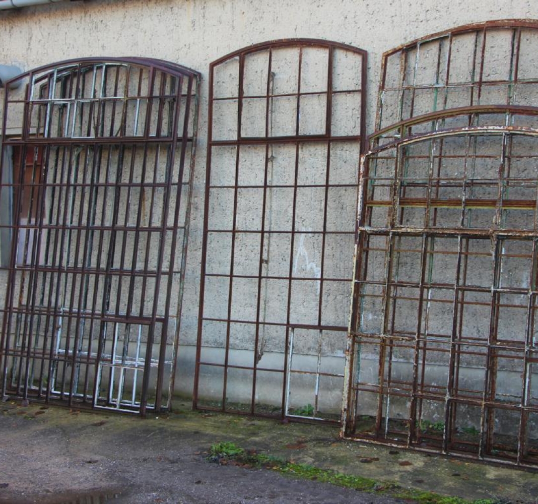 Industriefenster schmiedeeisern, Loftfenster, Fabrikfenster ...